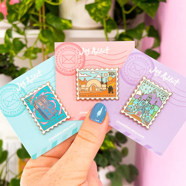 Arenfjord Enamel Pin – Joy Addict