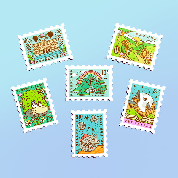 Pemberley Stamp Vinyl Sticker | Fan Art Stickers | Fandom Decals – Joy ...