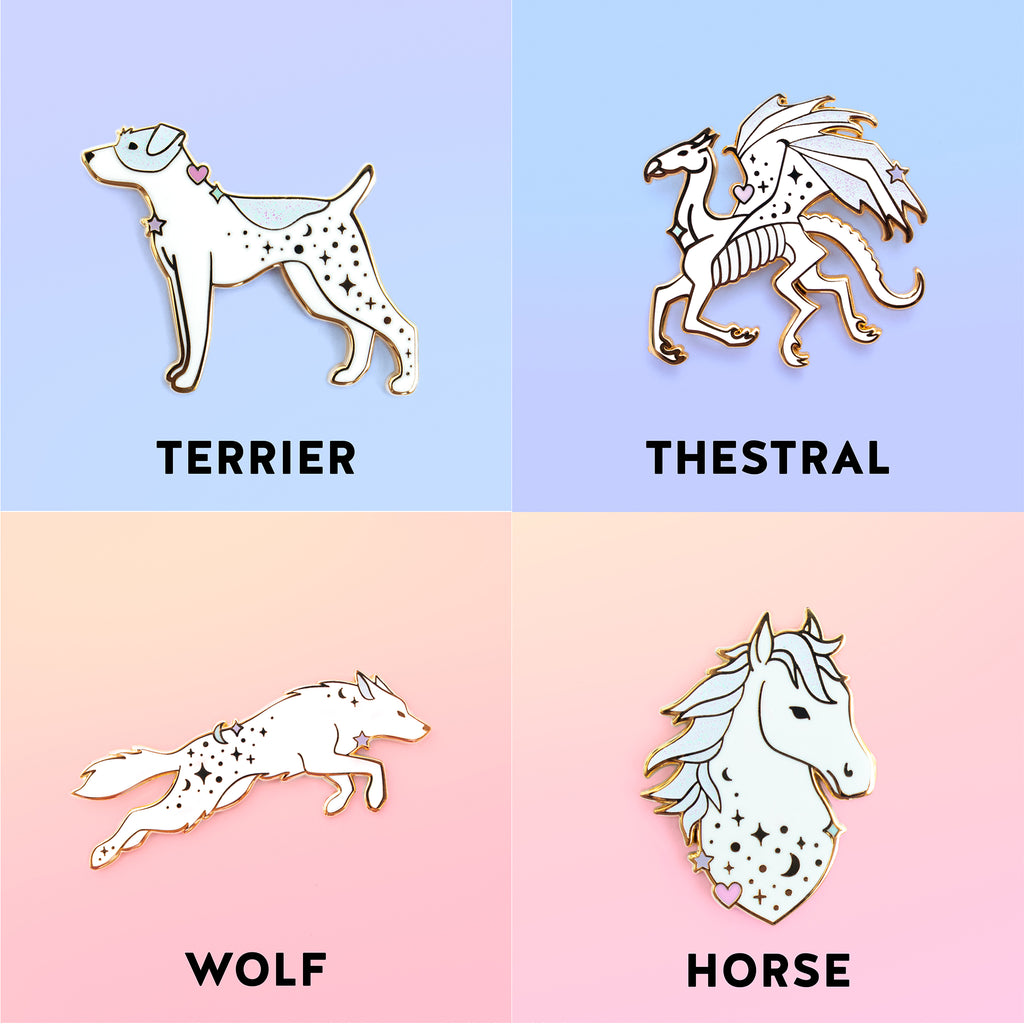 Magical Animal Enamel Pin Set of 10 - Mix & Match | Fan Art – Joy Addict