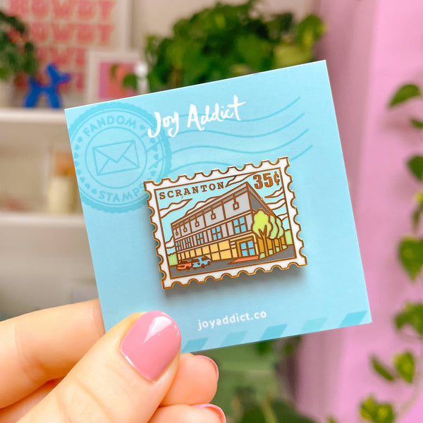Scranton Enamel Pin | Office Fan Art | Fandom Enamel Pins – Joy Addict