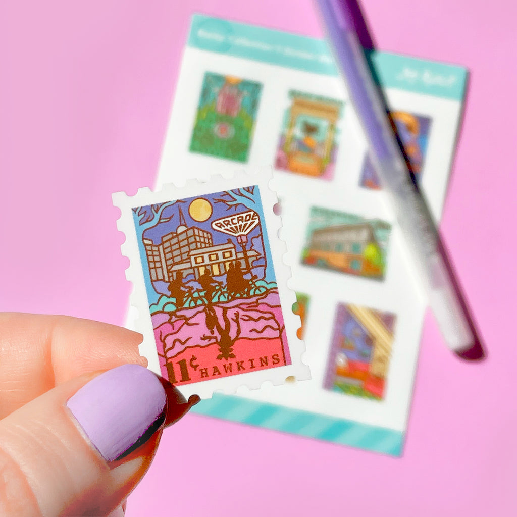 Stamp Collection 5 Sticker Sheet | Fan Art Stickers | Fan Artwork – Joy ...